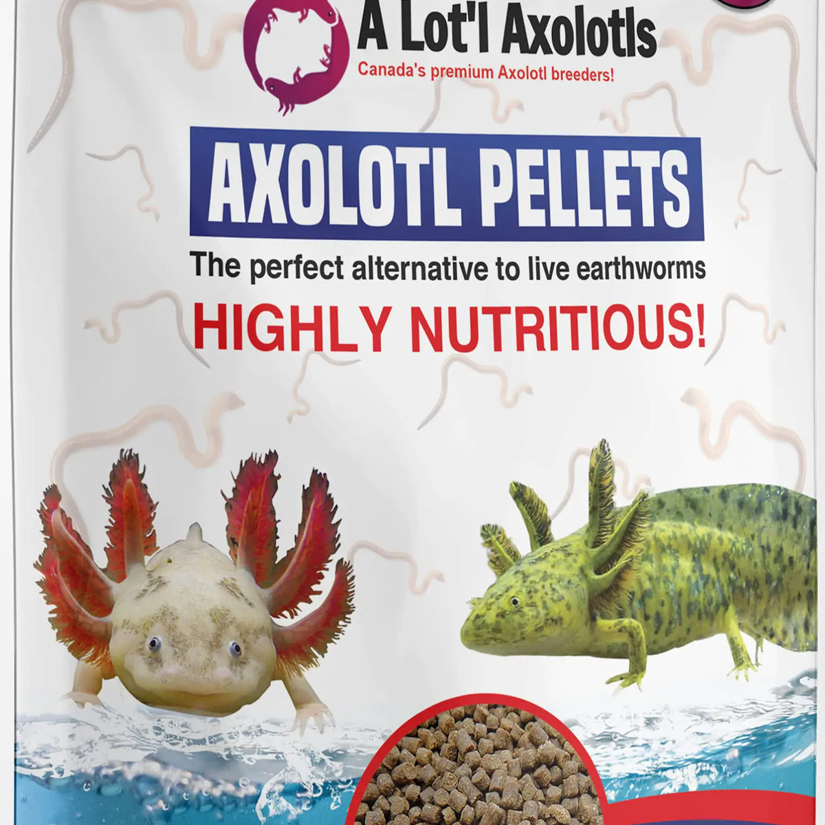 A Lotl Axolotls - Axolotl Pellets - Carnivore Food - Sinking Fish Food ...