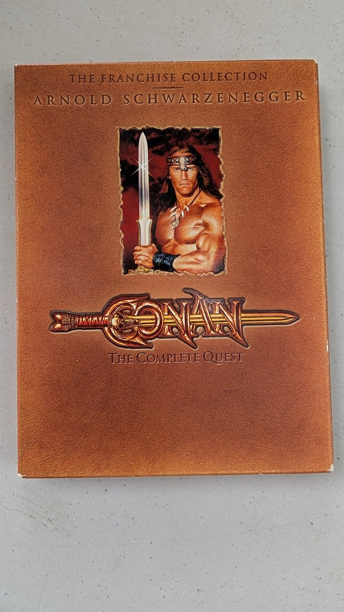 Conan: The Complete Quest (DVD, 1982 / 1984, R / PG) Arnold Schwarzene ...